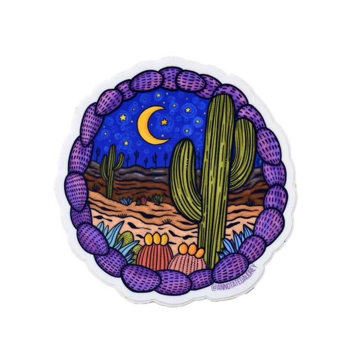 Sticker Pack - "Arizona" Hand Painted Desert Themed Gift – ANNOTATED AUDREY