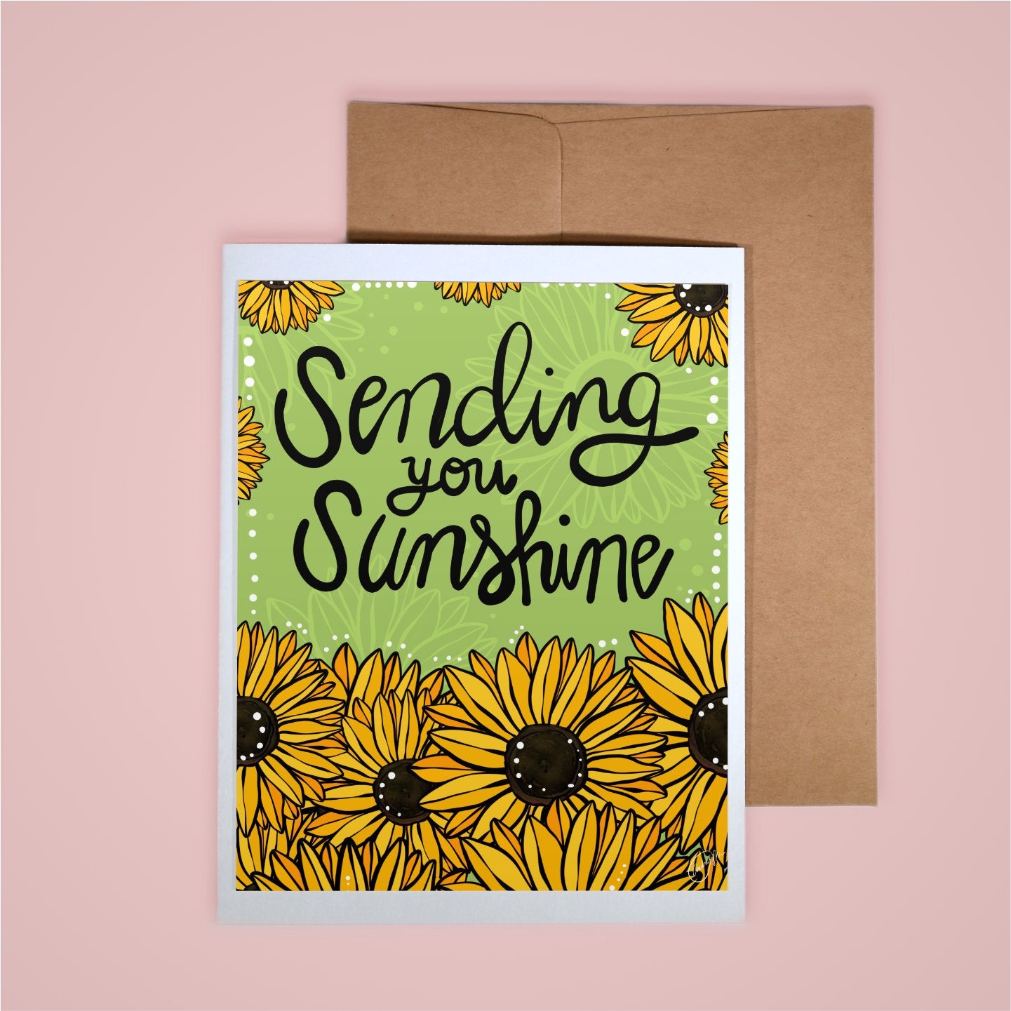 Card - Sending You Sunshine – ANNOTATED AUDREY